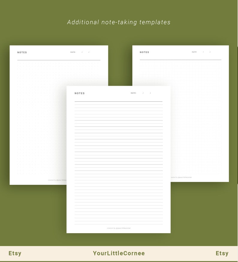 Essential Planner Pack Daily Planner Weekly Planner Monthly Planner to ...