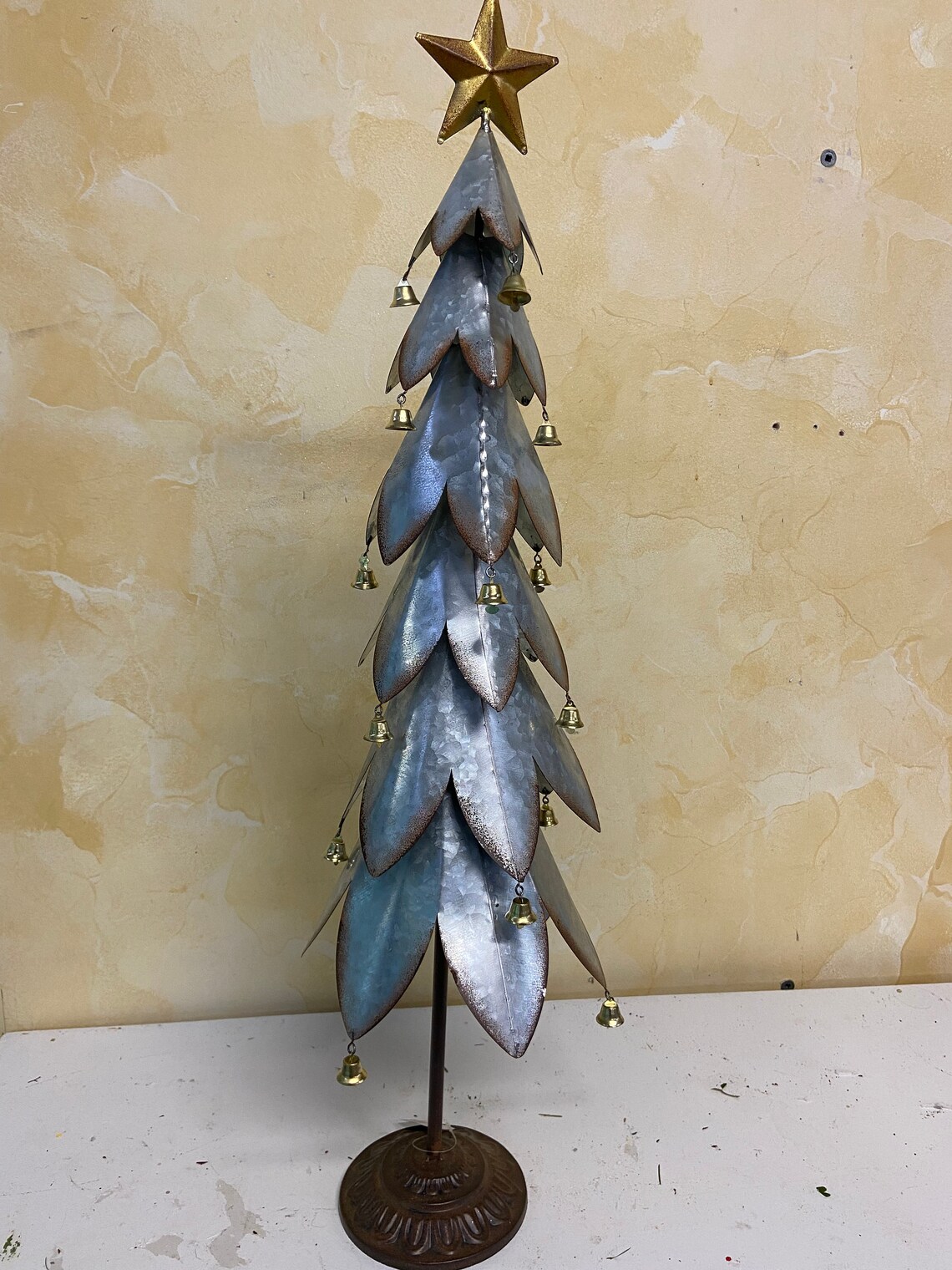 Christmas Bells Tree Tabletop - Etsy