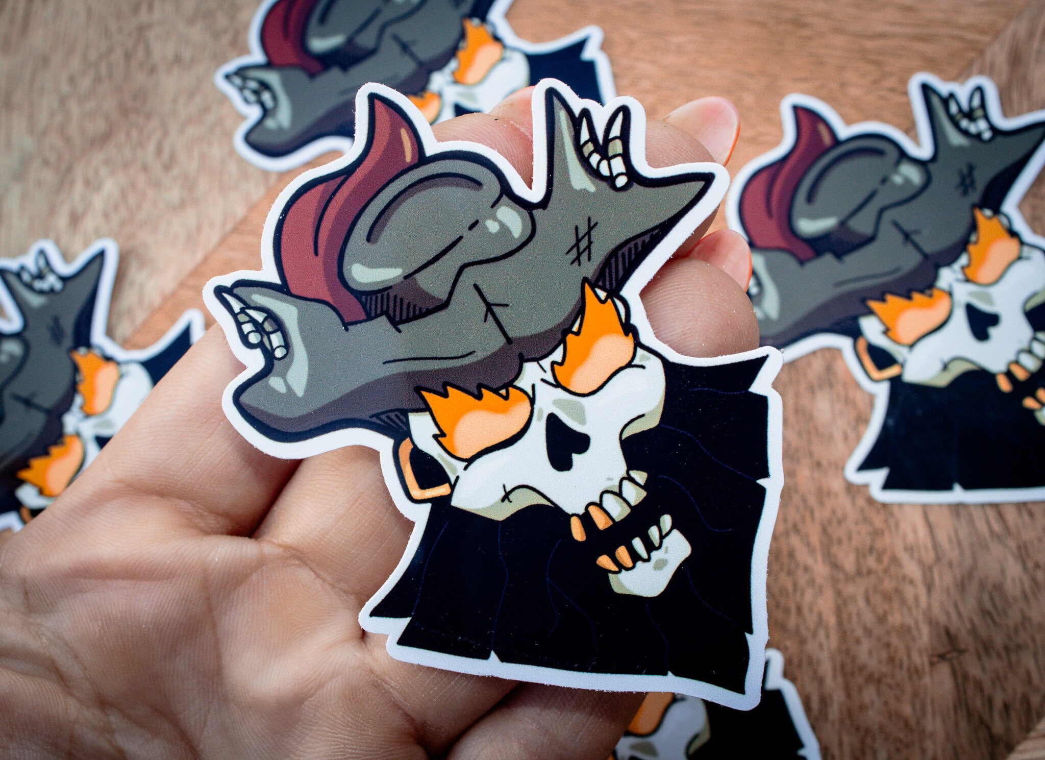 Sea of Thieves Inspired Flameheart Sticker Decal - Etsy