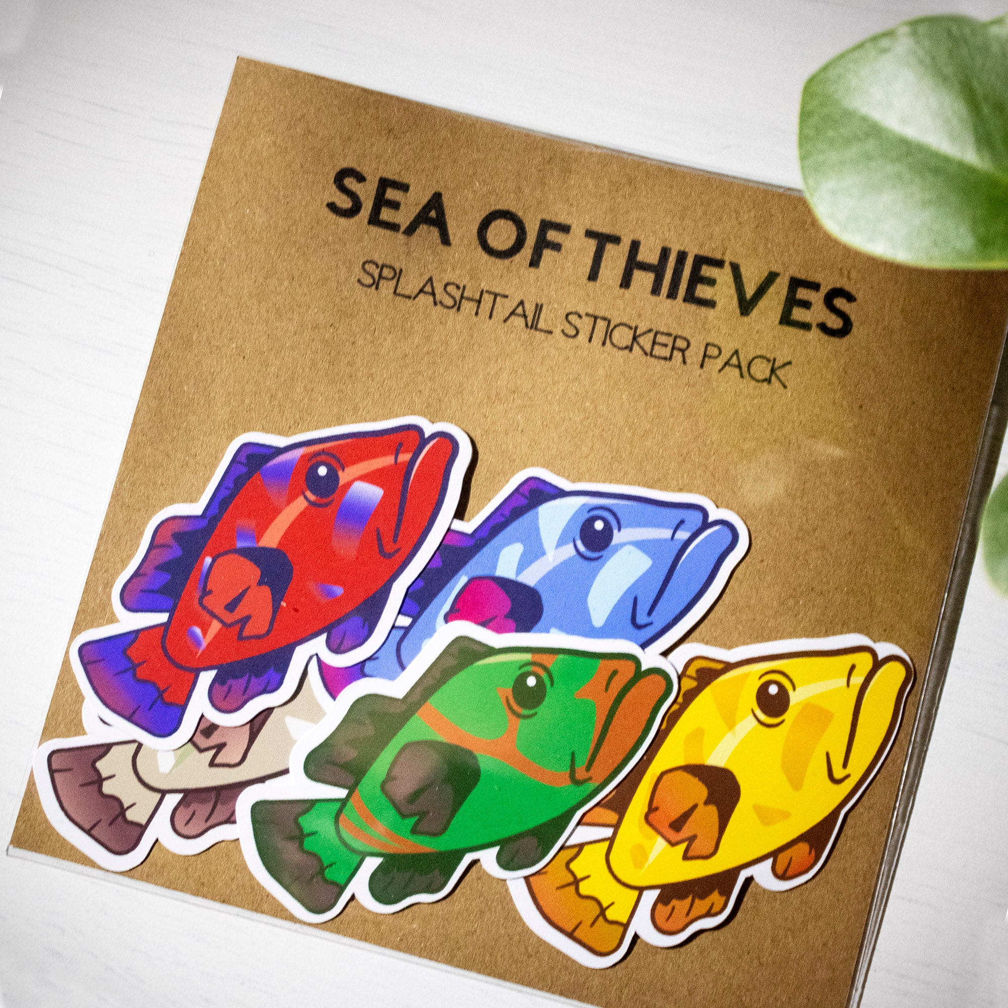Splashtail Fish Sea of Thieves inspired Vinyl Decal Sticker | Etsy