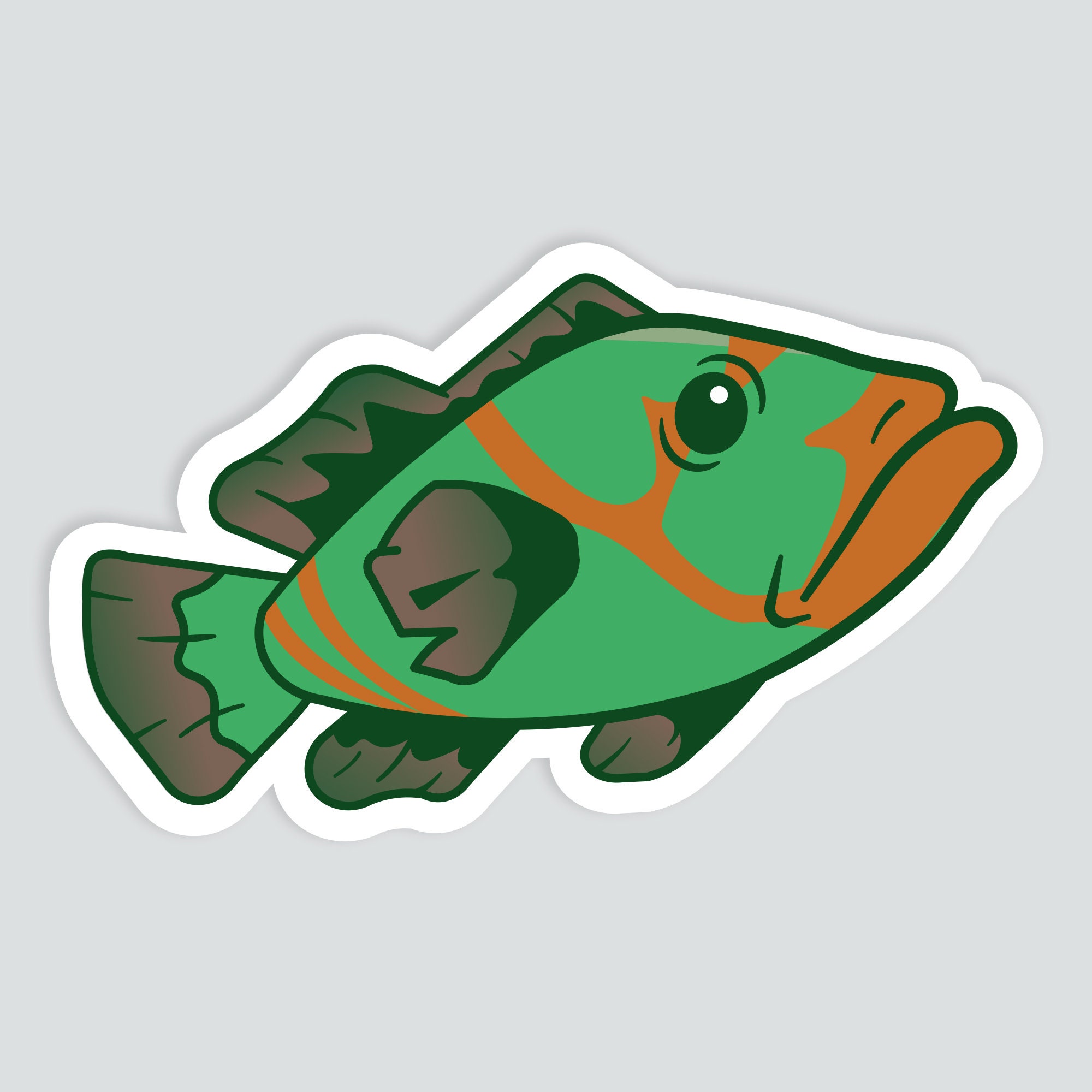 Splashtail Fish - Sea of Thieves Inspired Vinyl Decal Sticker - Etsy Canada