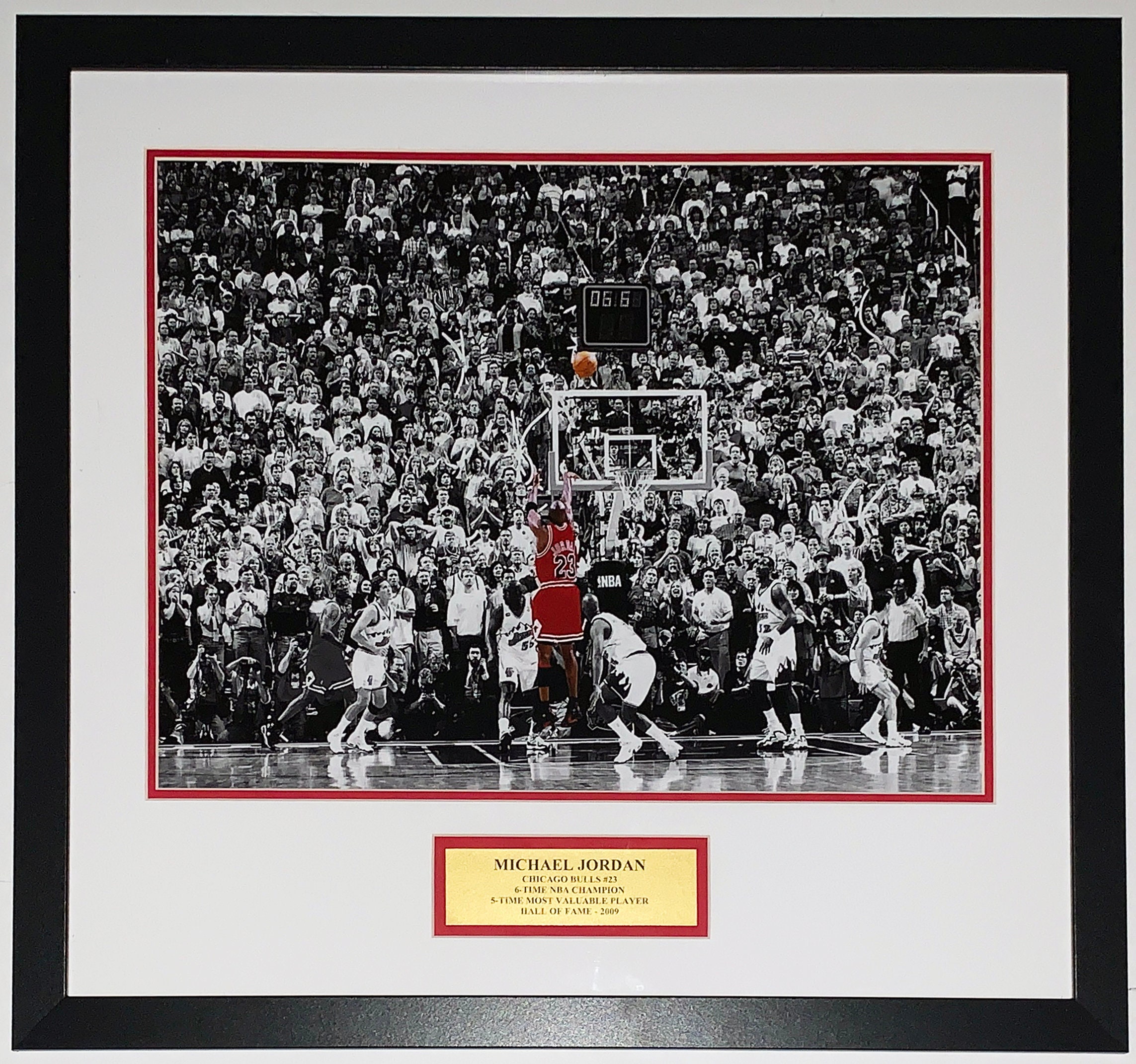 Michael Jordan Chicago Bulls 1998 NBA Finals Last Shot 16x20 - Etsy