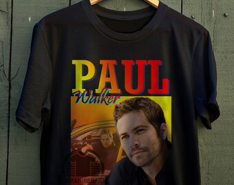 Paul Walker T Shirt - Etsy