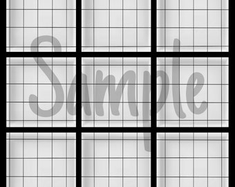 Photo Box Grid Template 3 Photoshop Templates in the Box - Etsy