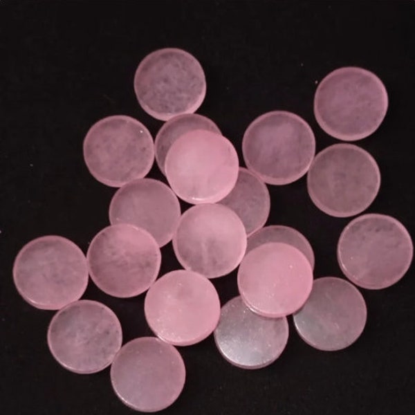 Rose Quartz Disc - Etsy