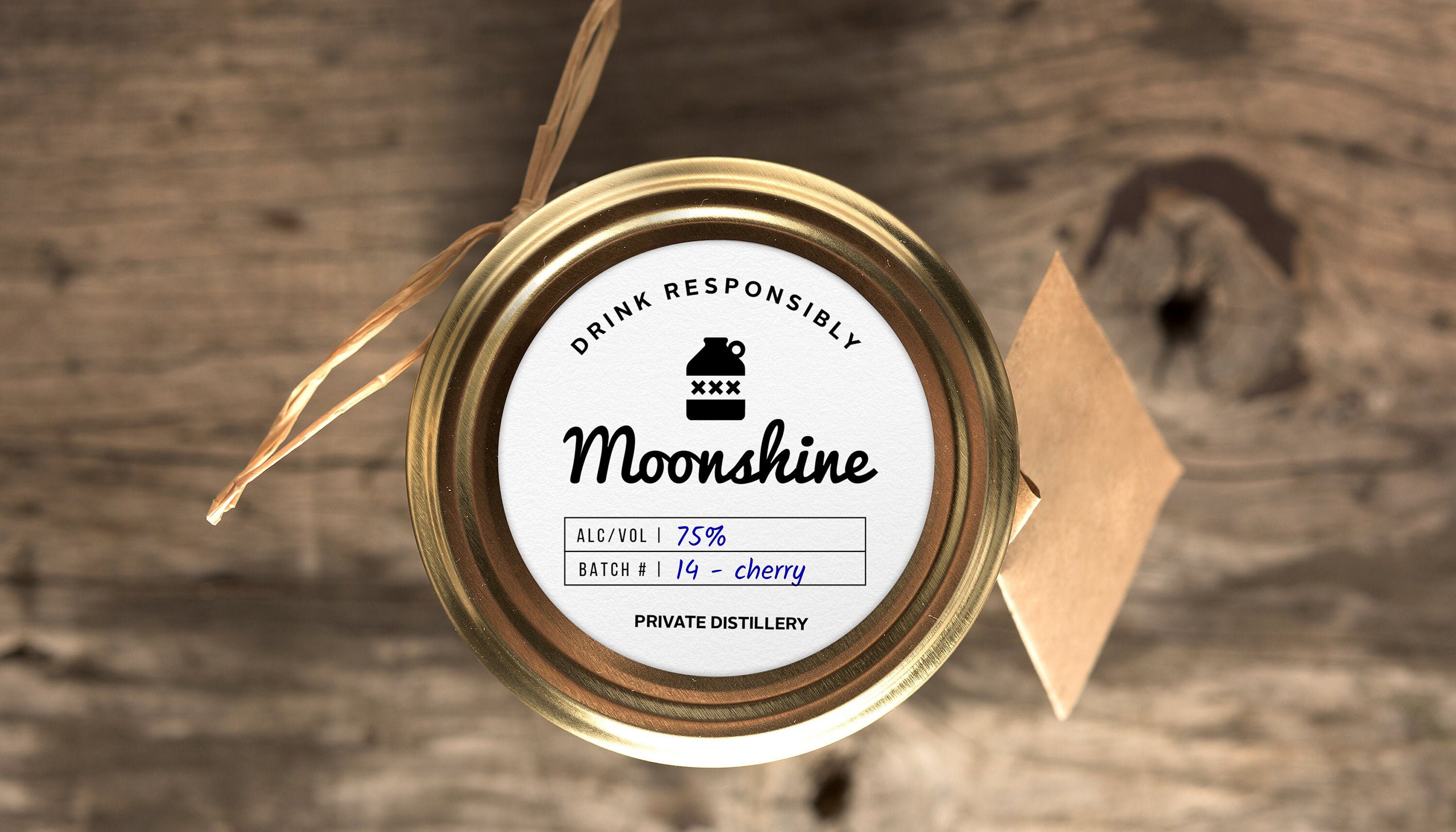 Moonshine Label Ideas