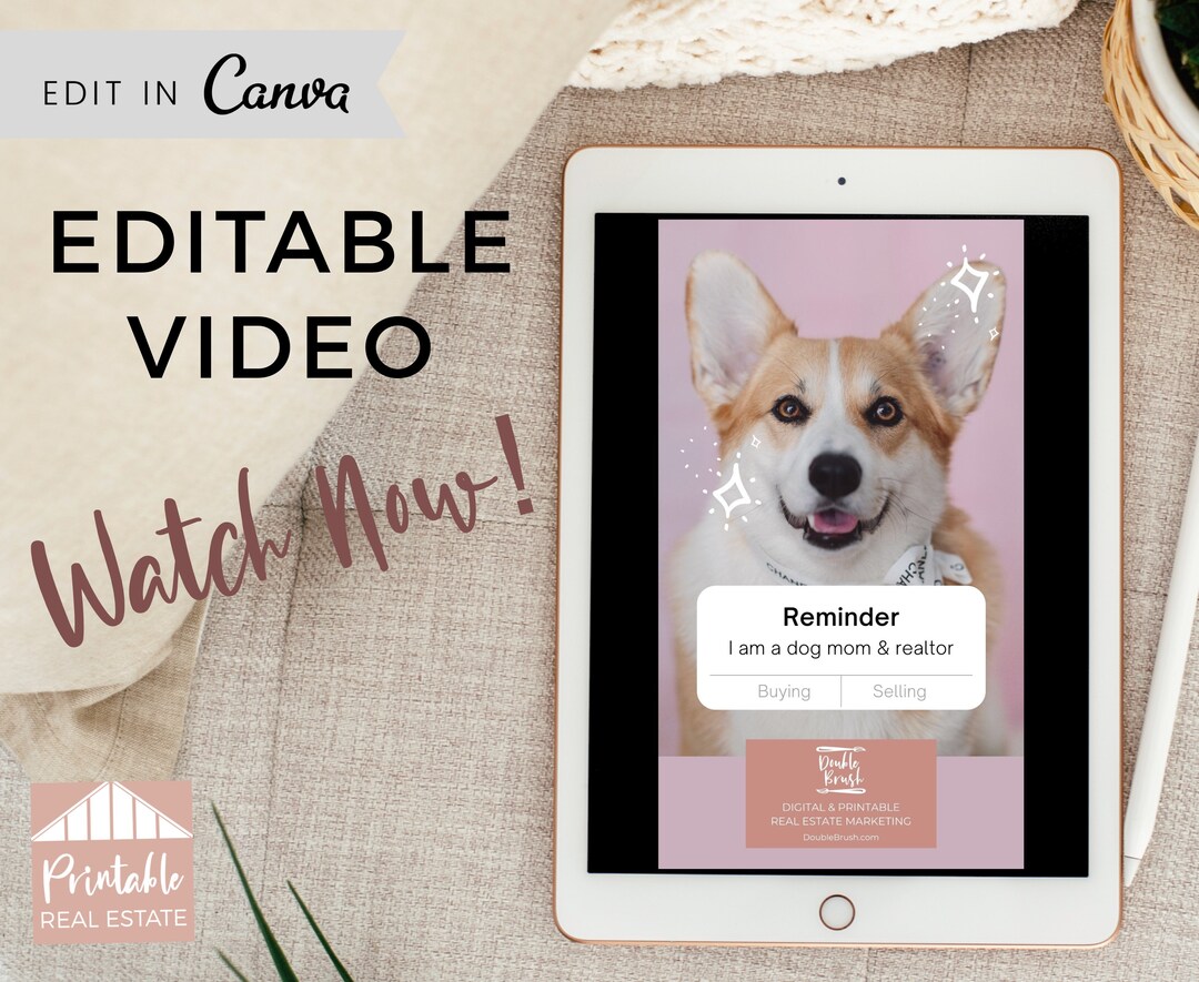 Pet Owner Real Estate Marketing, Dog Realtor Cat Realtor Animated ...