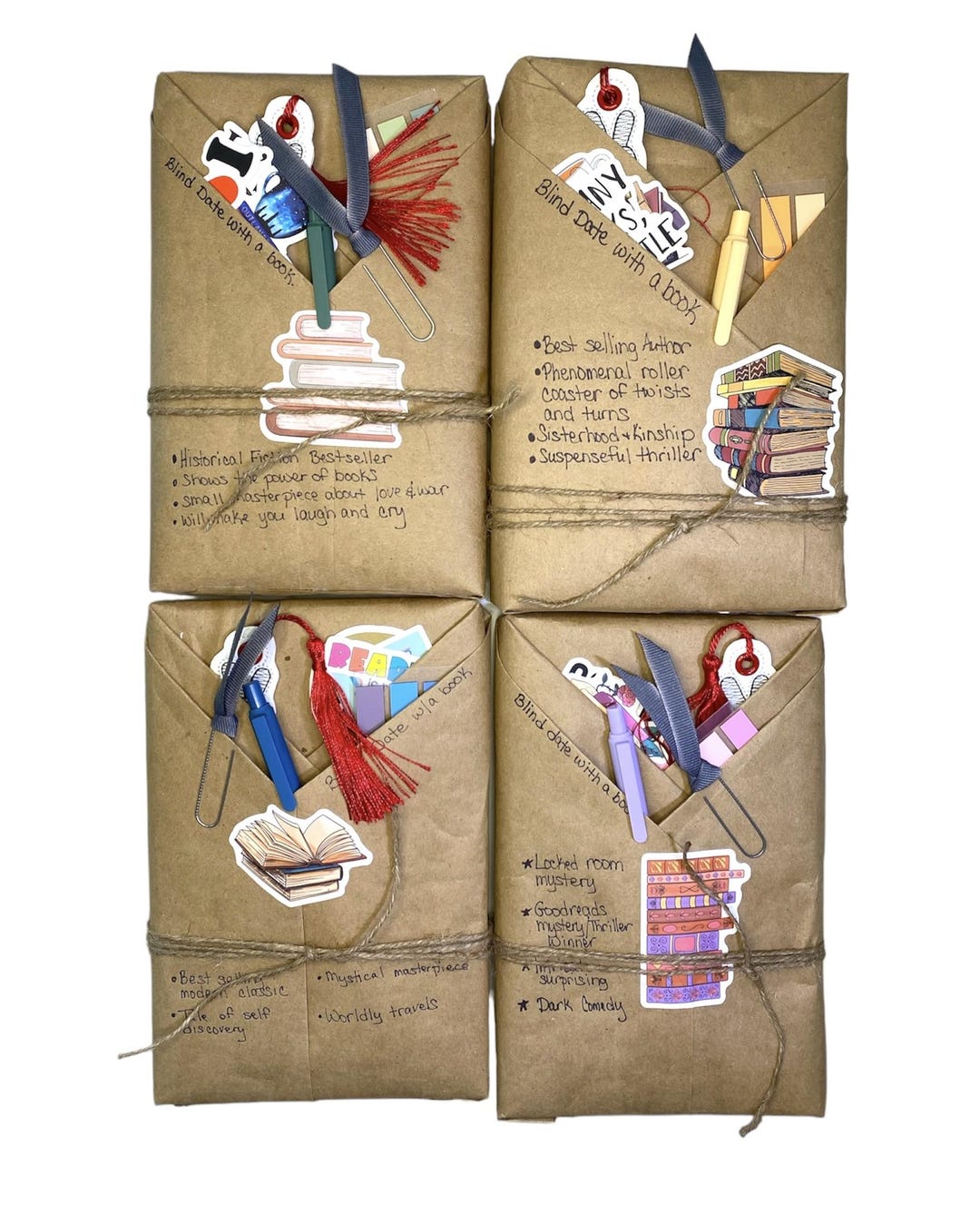 Blind Date With a Book Bundle, Book Lover Gift, Booktok, Gift for ...