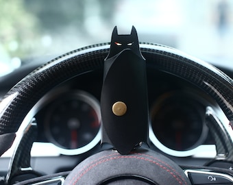 Leather Bat Key Holder - Etsy