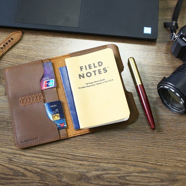 Leather Field Notes - Etsy