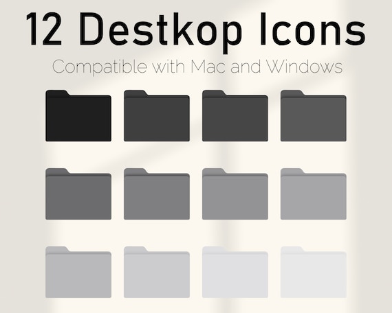 Windows Folder Icon Black