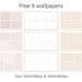 Natural Beige Desktop Folder Icon for Mac and Windows, Mac Desktop ...