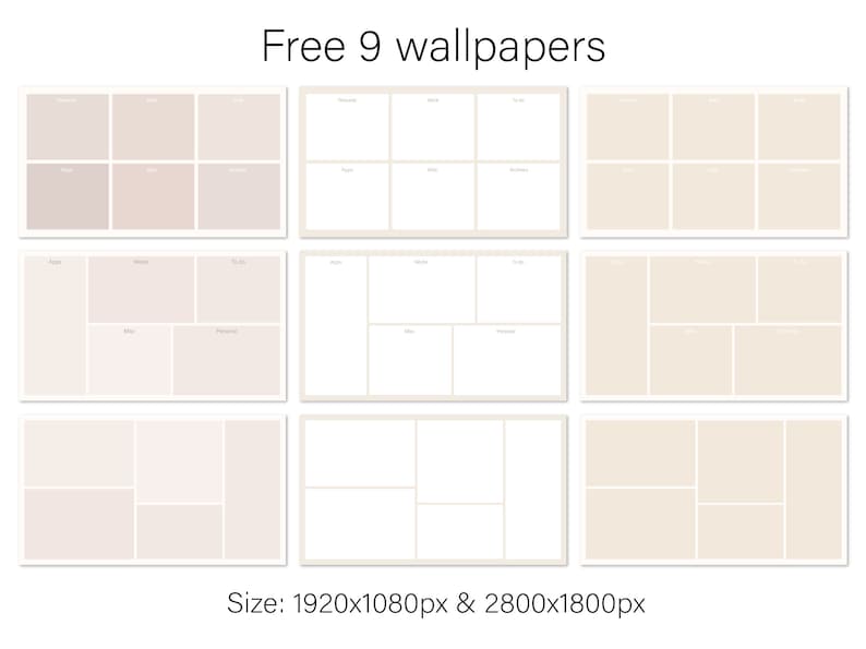 Natural Beige Desktop Folder Icon for Mac and Windows Mac - Etsy