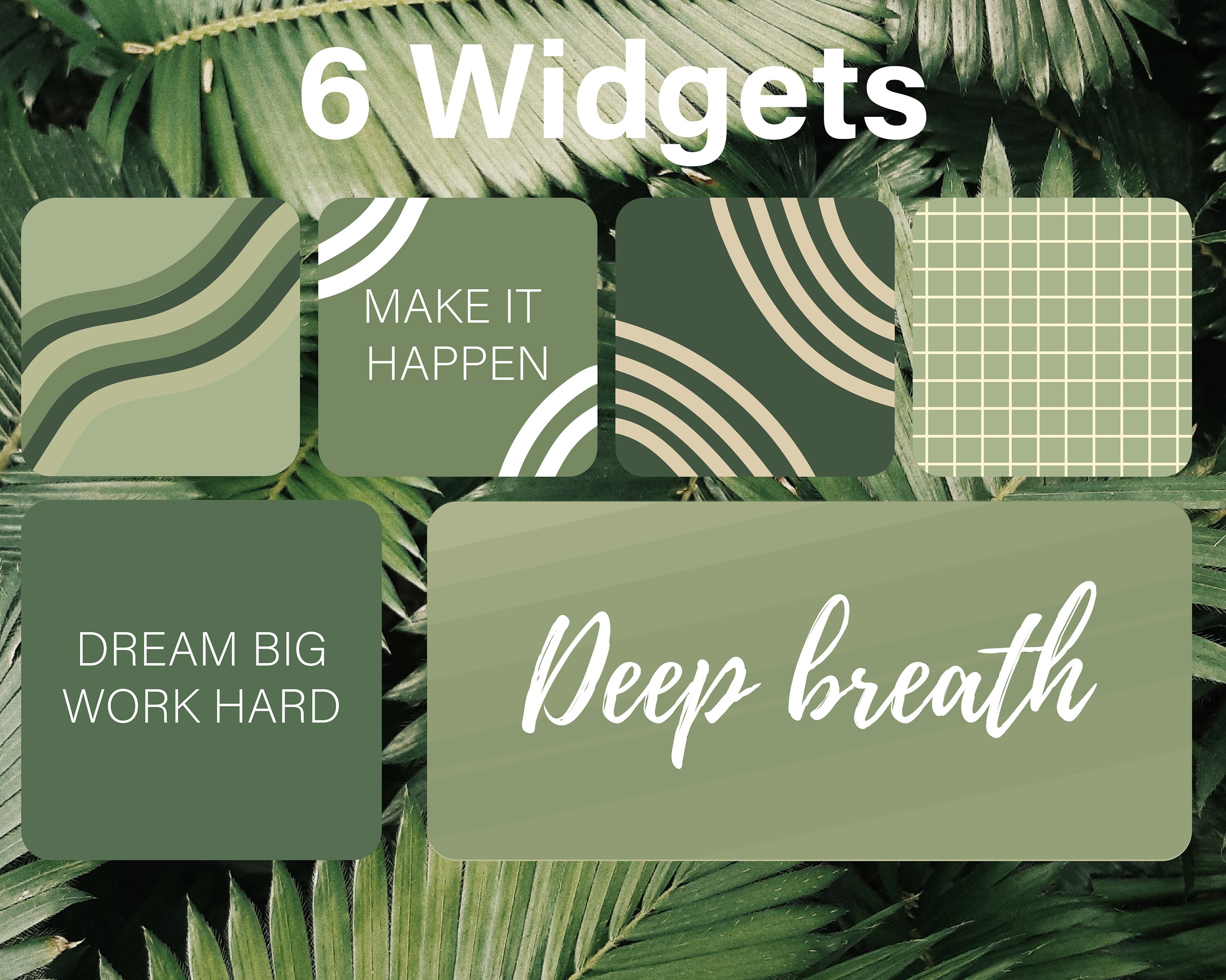 Green IOS 14 App Icon Pack, IOS 14 Icons, Natural App Icon, Aesthetic ...