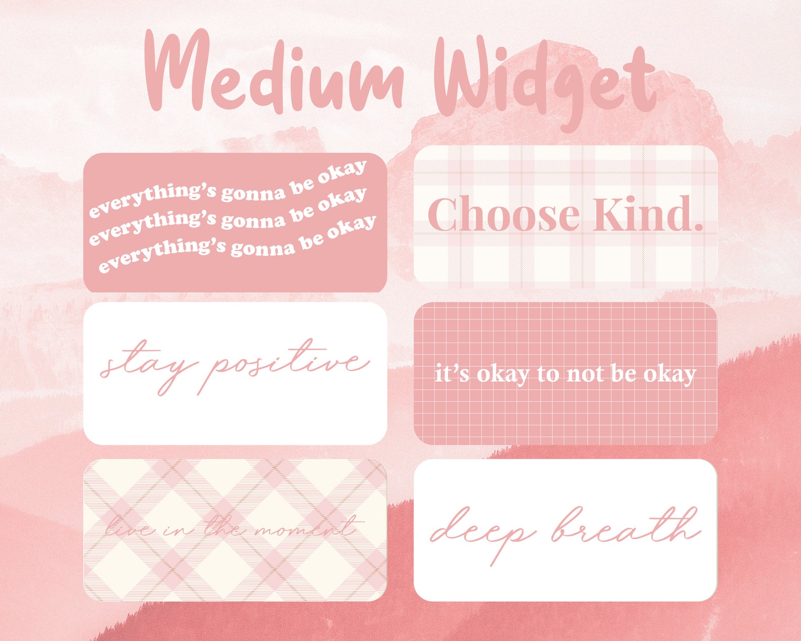 IOS 14 App Icon Plaid Pink | Buffalo Pink App Icon for IOS 14 | iPhone ...