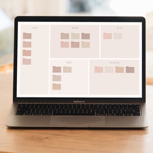 Natural Beige Desktop Folder Icon for Mac and Windows, Mac Desktop ...