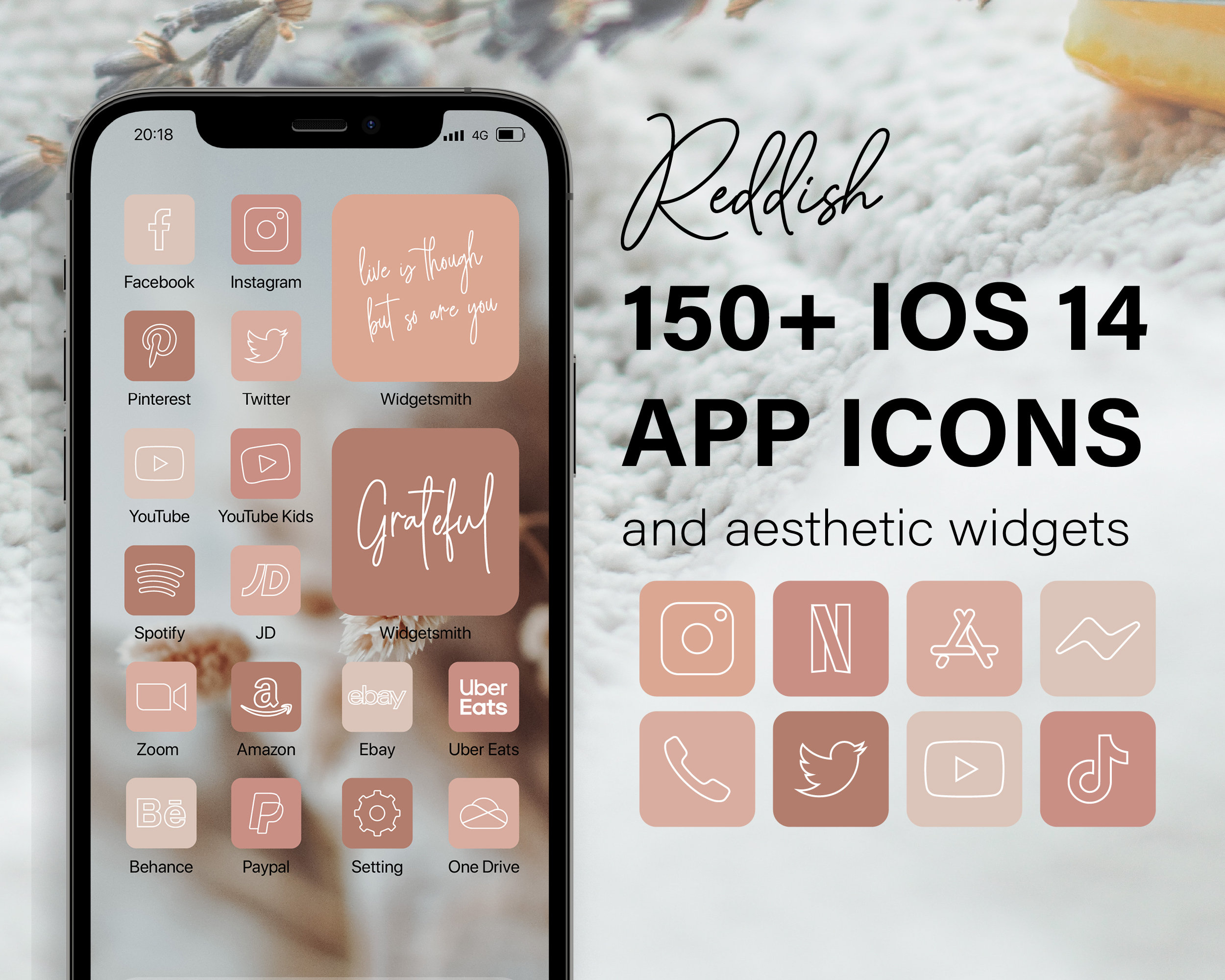 IOS 14 App Icon Boho Aesthetic, Boho Ios 14 App Icon, IOS 14 Aesthetic ...