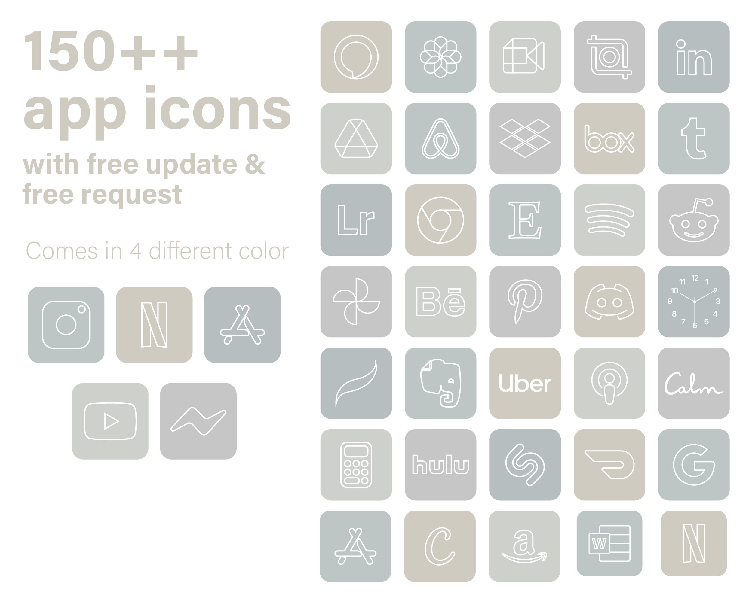 Modern Farmhouse Ios 14 Icons Iphone Icons Aesthetic Ios - Etsy Canada