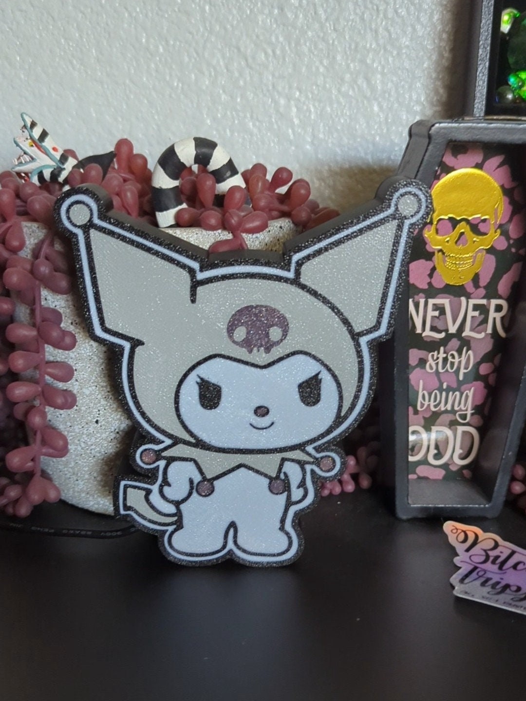 Kuromi LED Light 3D Printed Light Hanging Light Table Light Alter Light ...