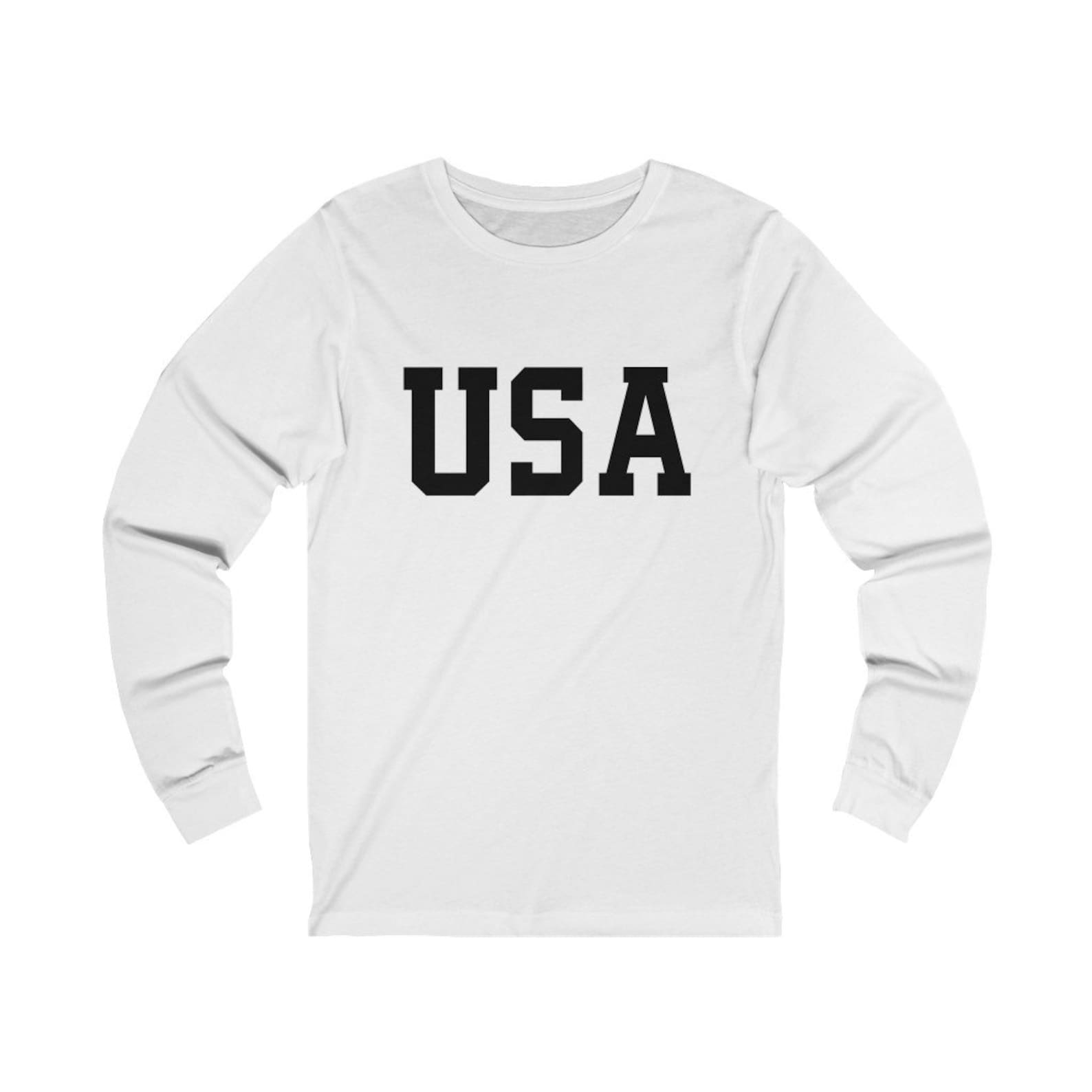 Rachel Green USA Long Sleeve Friends Shirt Rachel Green Merch Friends ...