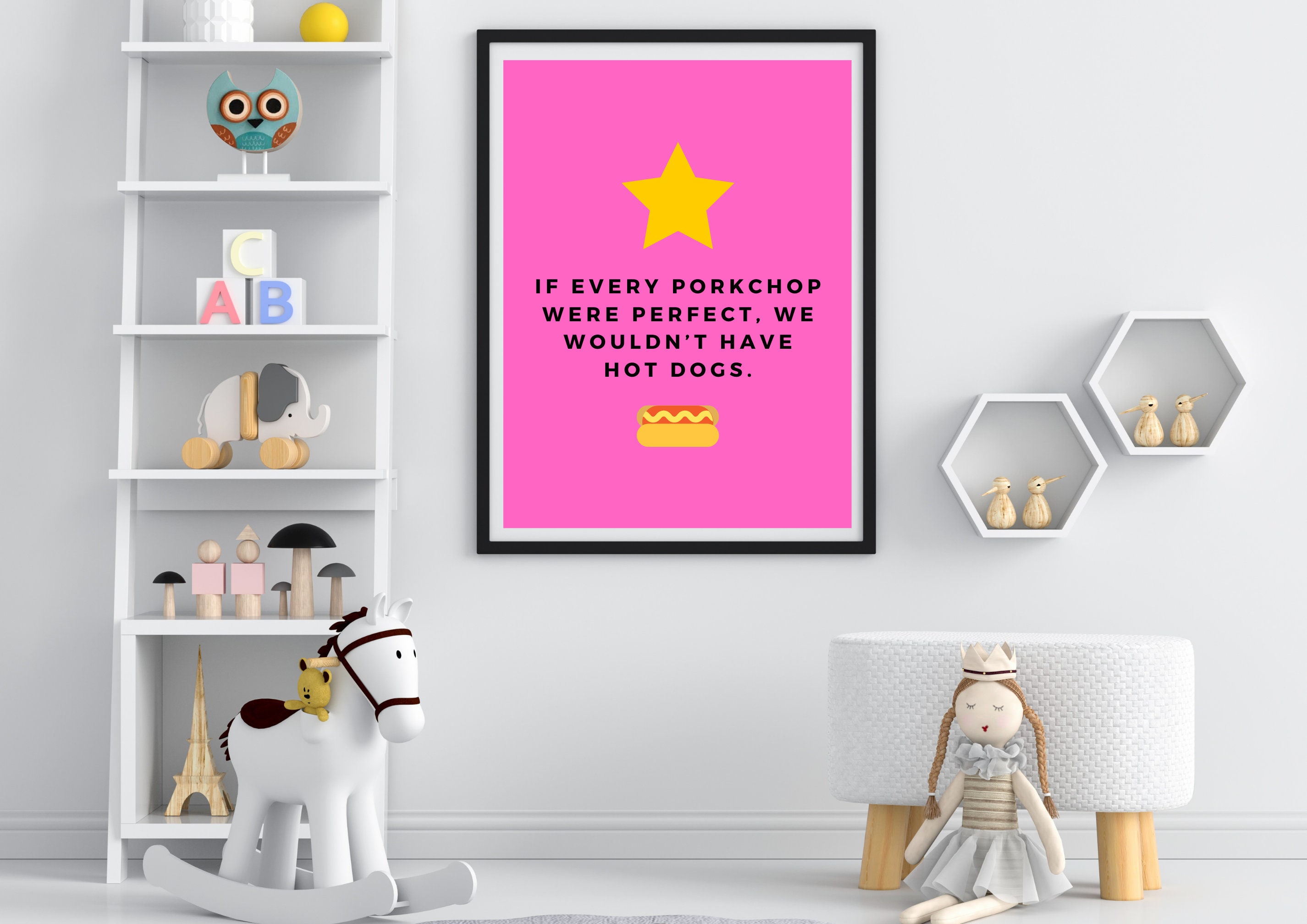 If Porkchop Were Perfect Digital Art Printable Quote From Steven Universe - Etsy Canada