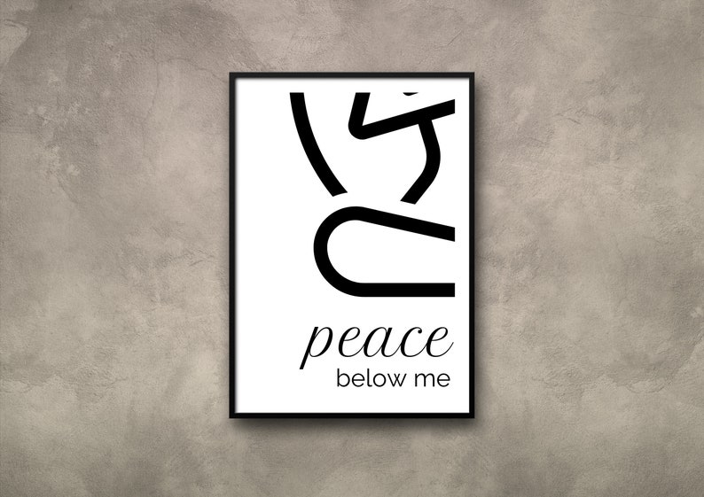 Peace Above Me, Below Me, Around Me, Peace Within Me - Meditation Quote ...