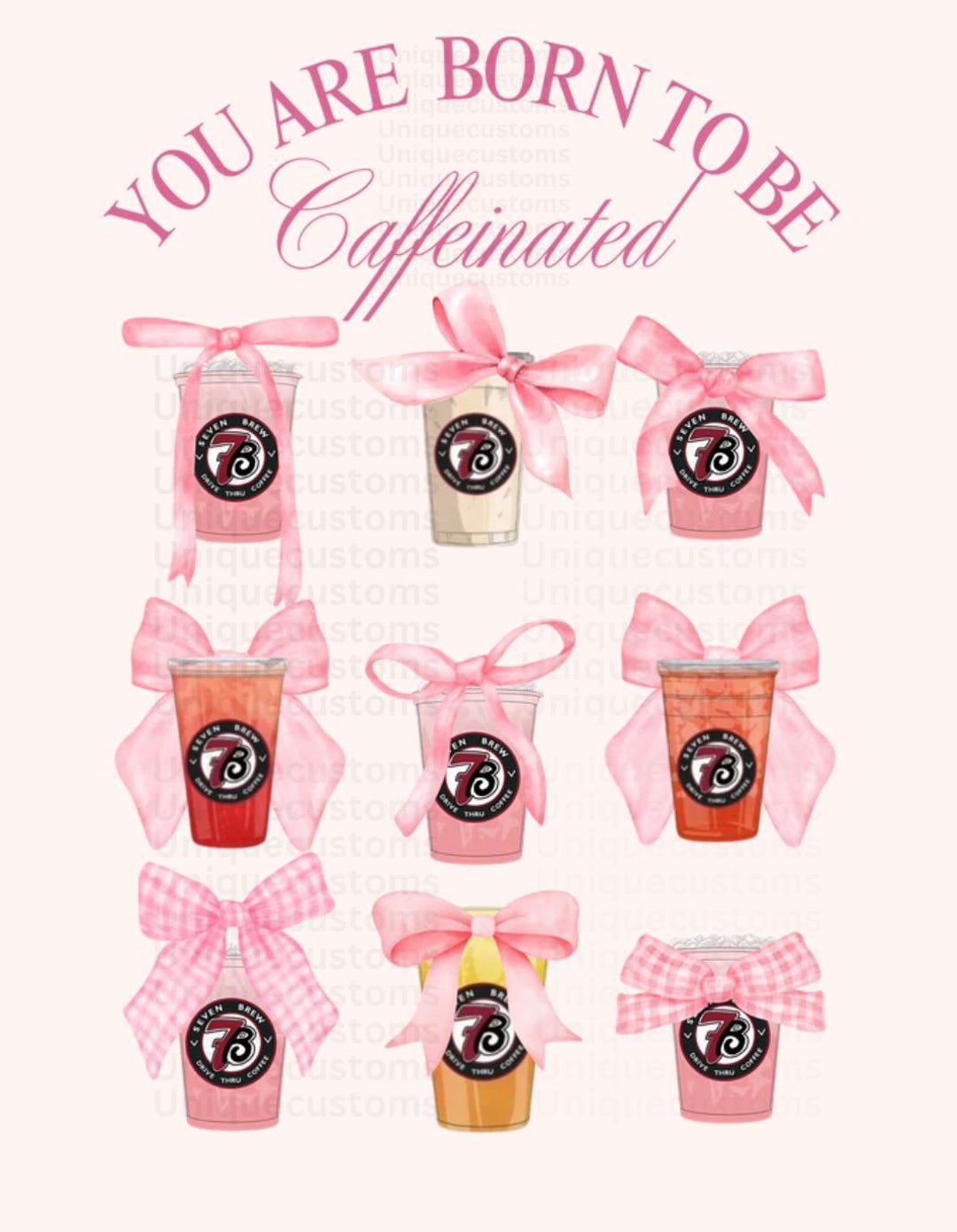 Born to Be Caffeinated Png/jpg - Etsy