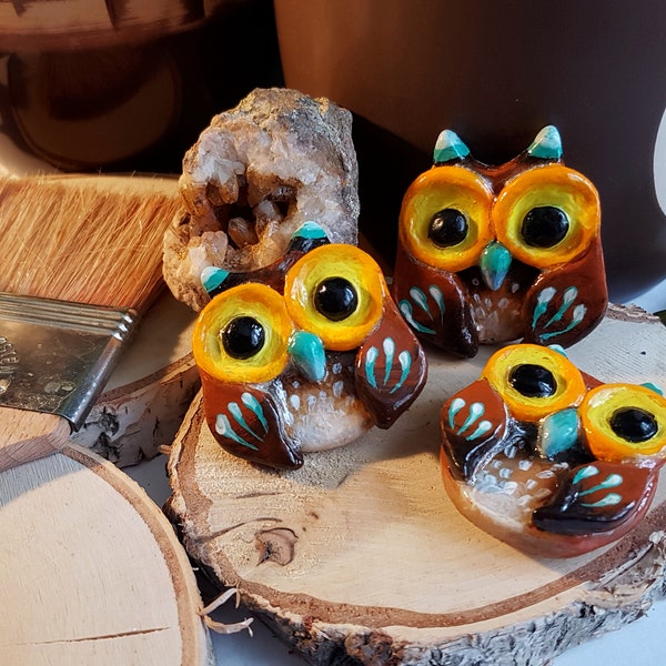 Owl Magnets - Etsy