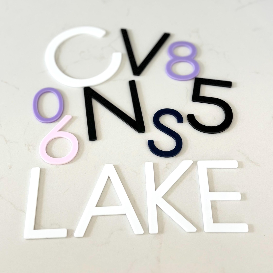 Custom Acrylic Letters for Signs | 3D Letters | Custom Acrylic Words ...