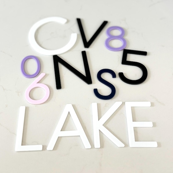 Large Acrylic Letters - Etsy