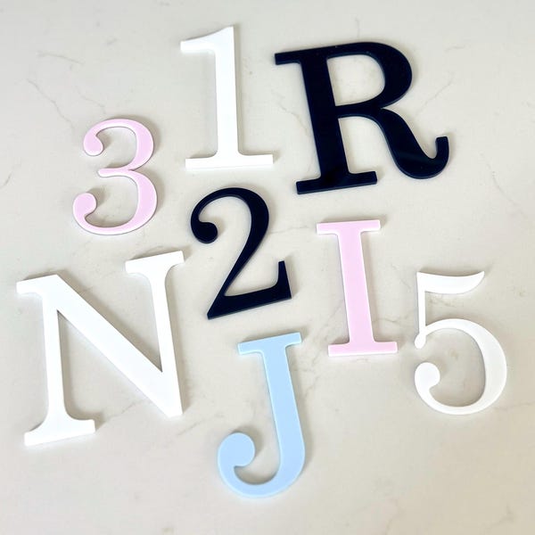 Large Acrylic Letters - Etsy