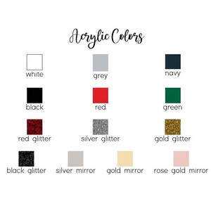 Stocking Name Tags Names for Stocking Acrylic Names - Etsy