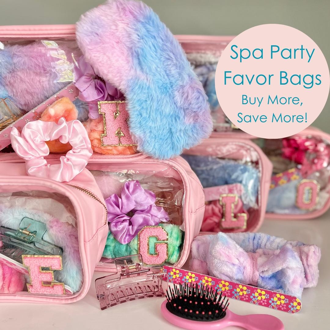 SPA PARTY BAG | Spa Party Favor Bag| Bachelorette Spa Kits | Girls Spa ...