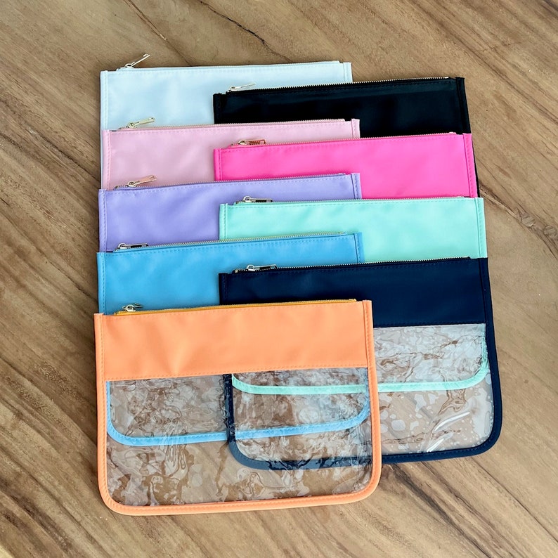Clear Bag With Patches Custom Patches Chenille Varsity - Etsy