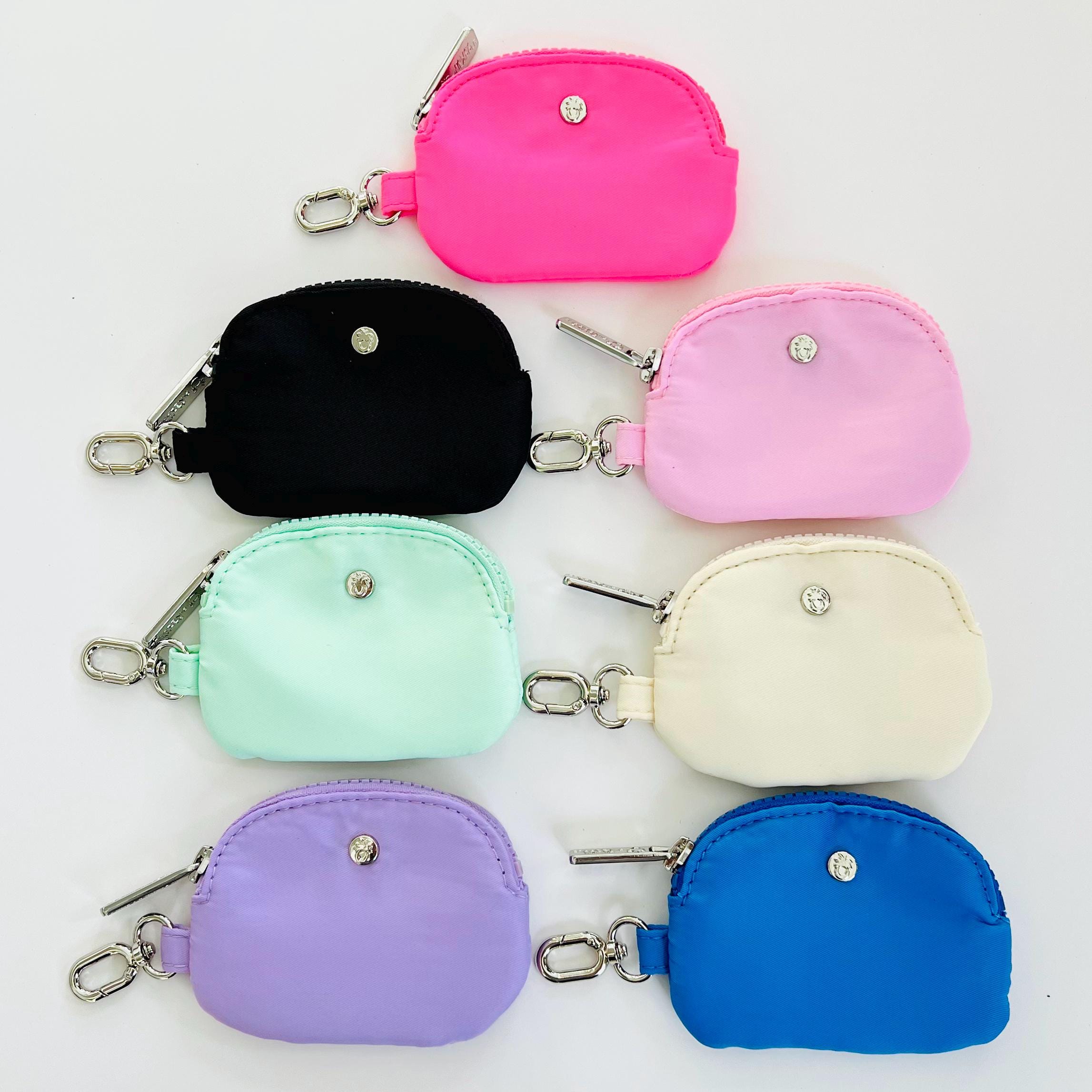 Mini Coin Purse | Small Wallet | Compact Keychain Pouch - Etsy
