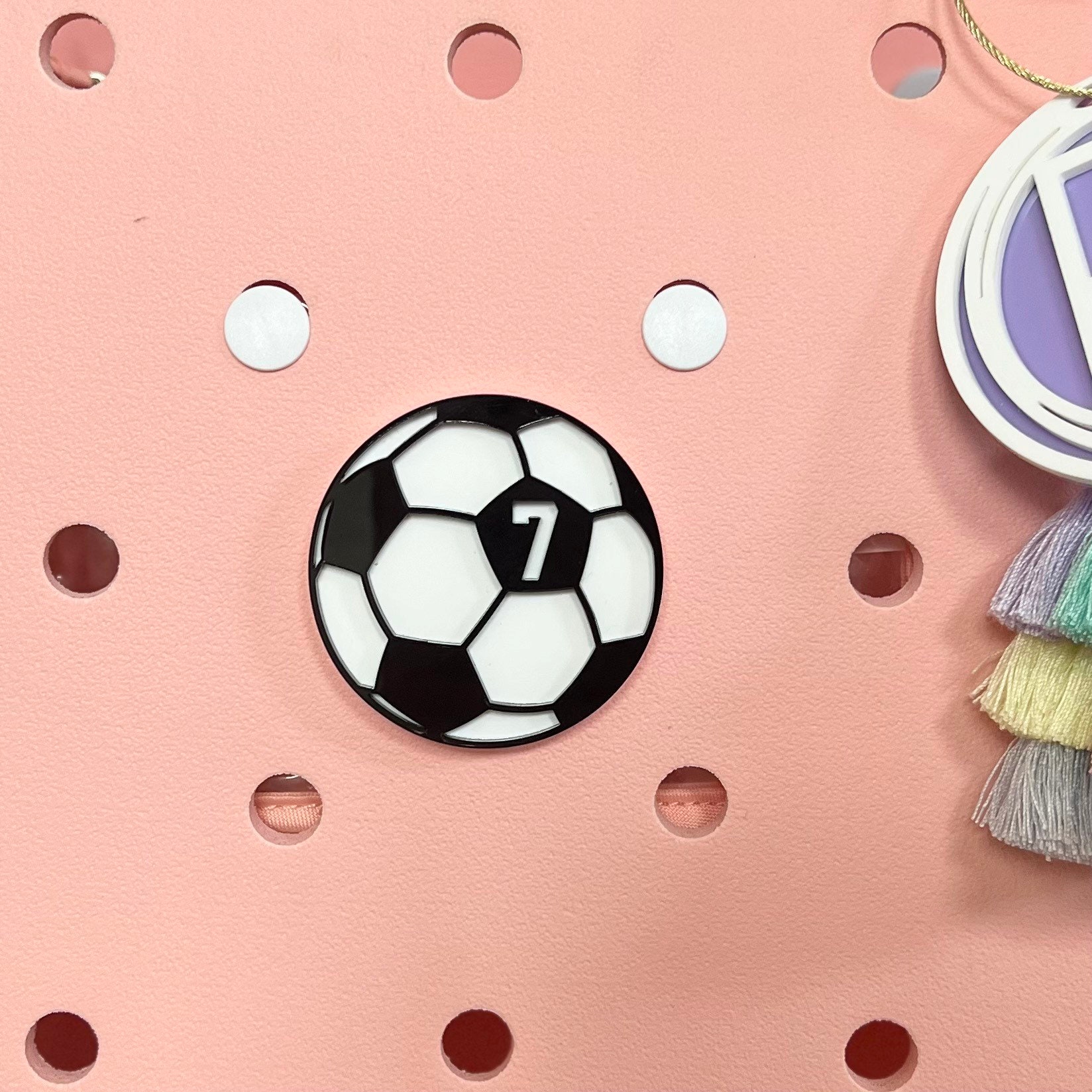 Soccer Mom Bogg Bag Charm | Bogg Bit | Simply Southern Tote Charm ...