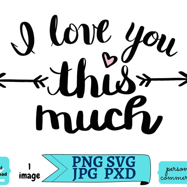I Love You Clip Art - Etsy