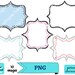 Cute Frames Clip Art Bundle for Instant Download - Etsy
