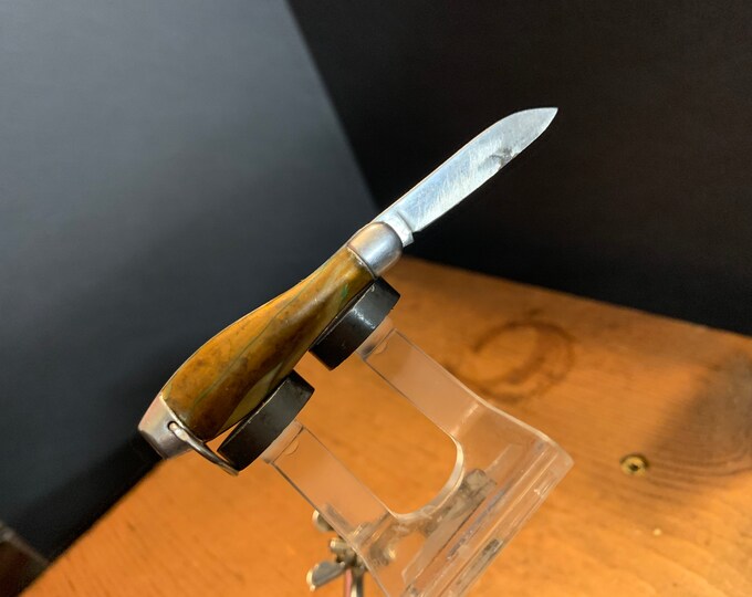 Vintage Antique Bowling Pin Shaped Pocket Knife, Pendant Knife, Charm ...