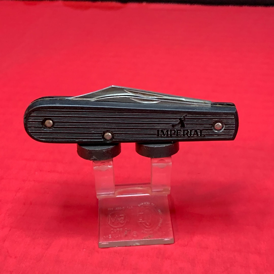 Vintage Imperial Ireland 2 Blade Jack Knife Pocket Knife With Black ...