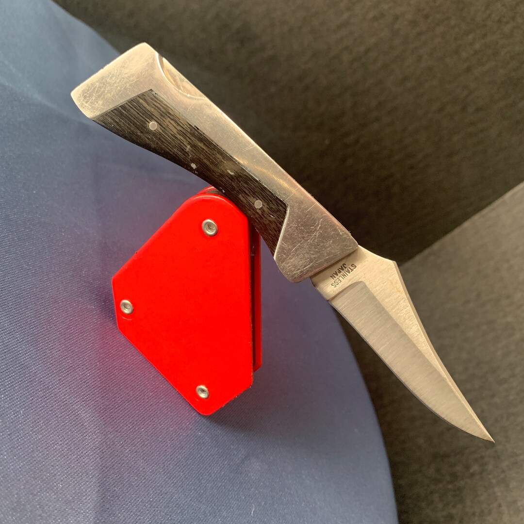 Sharp Brand Pocket Knife From Japan Single Blade Lock Back - Etsy