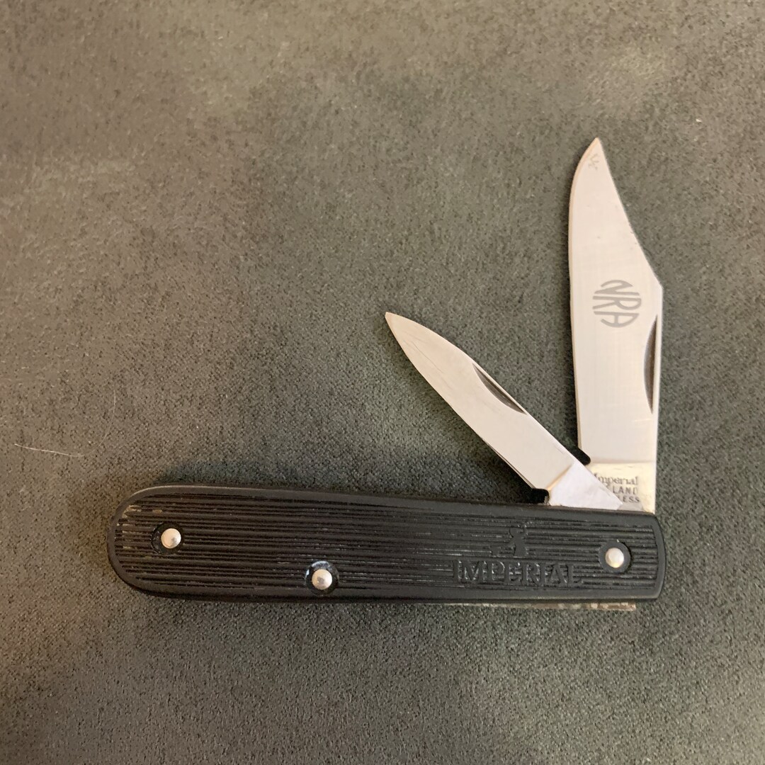 Vintage Imperial 2 Blade Jack Knife Pocket Knife - Etsy