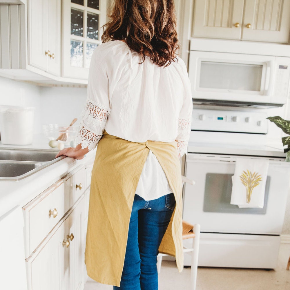 Cottagecore Apron With Pockets for Women Housewarming Gift - Etsy