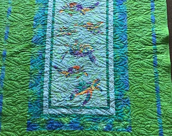 Sea Turtle Quilt Kit | Etsy