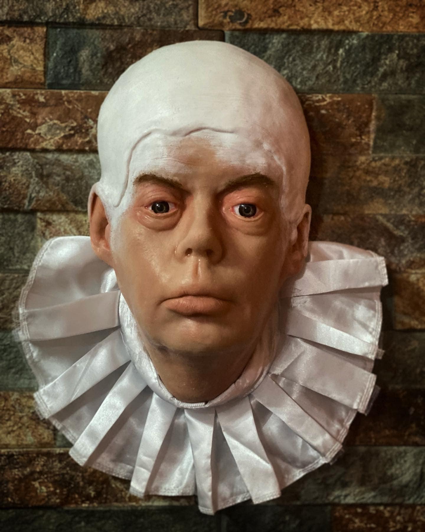 1.1 Tim Curry (make-up Process) Pennywise (1990) Silicone Wall-hanger ...