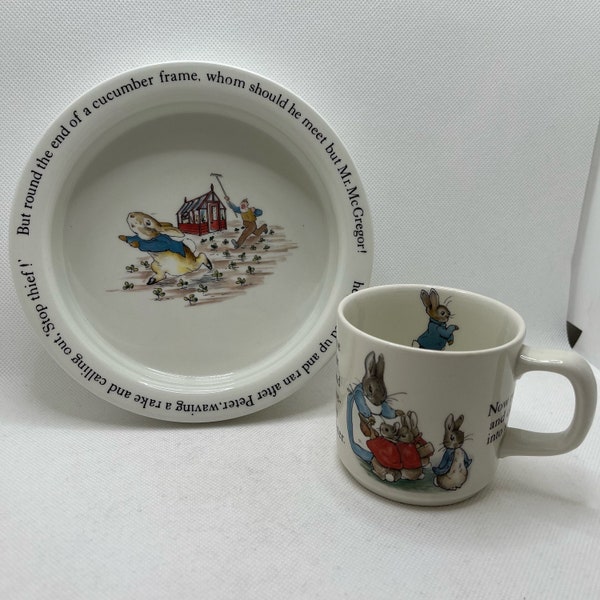 Wedgwood Peter Rabbit - Etsy