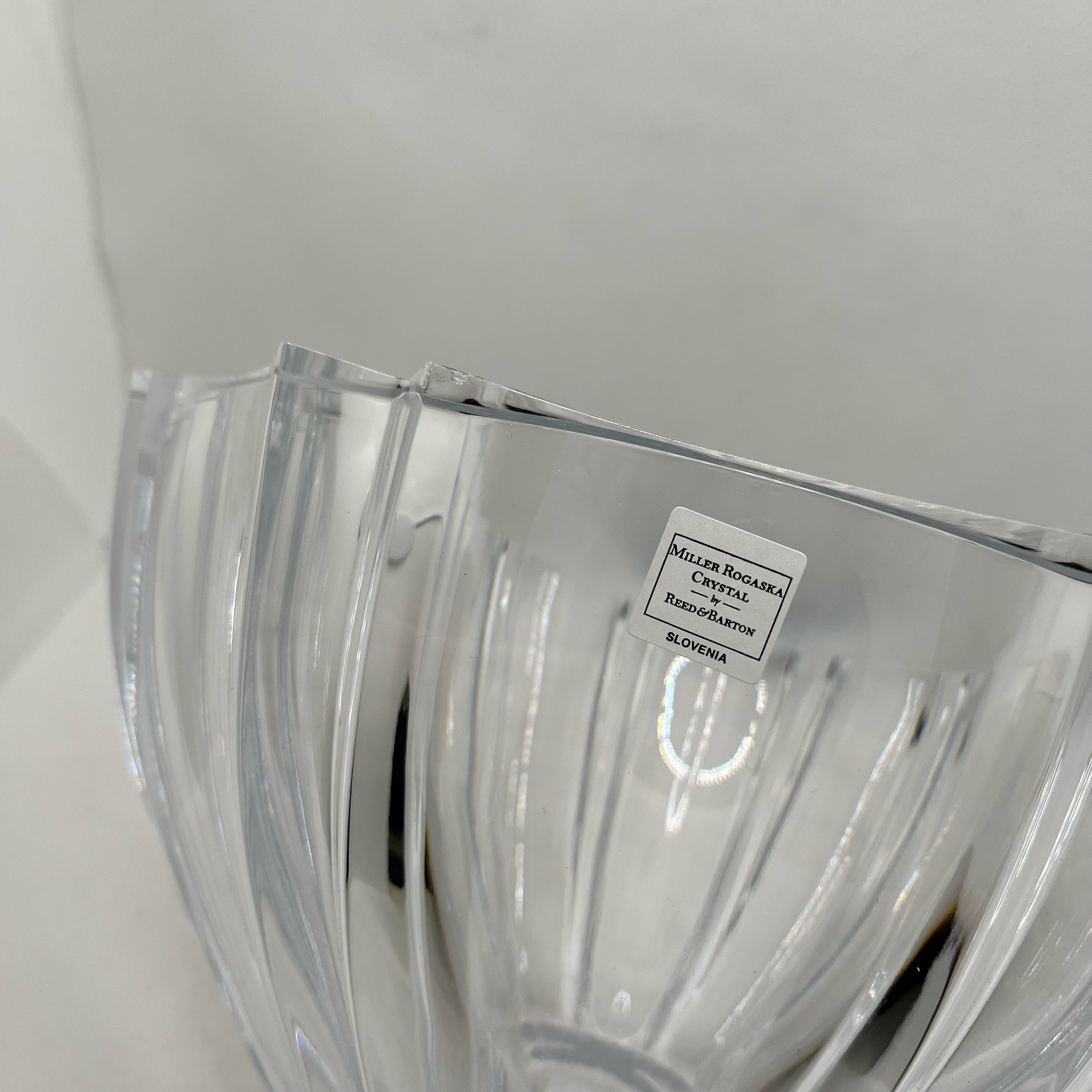 Reed & Barton Miller Rogaska Crystal Full Lead Crystal Lumina 10 Bowl ...