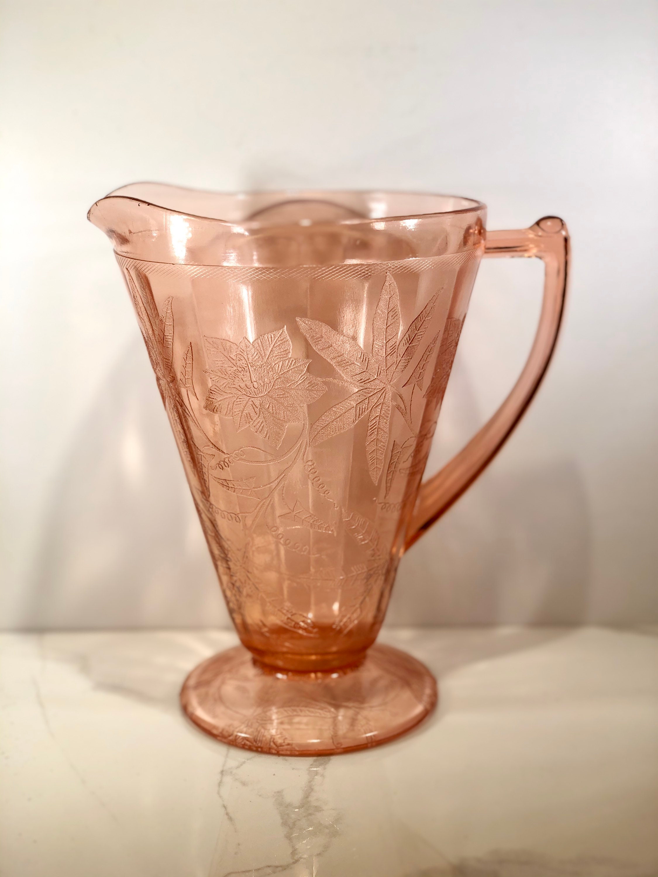 Depression Glass Pitcher for sale| 91 ads for used Depression Glass ...