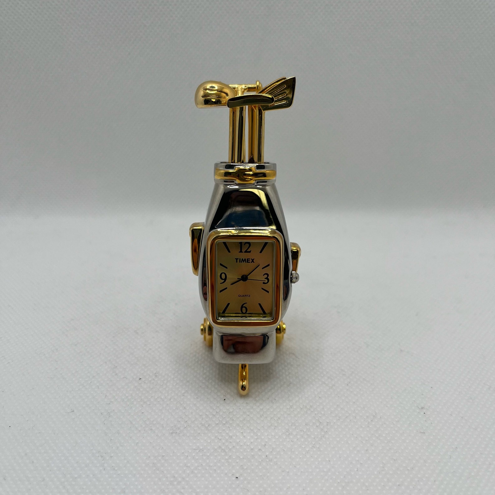 Vintage Timex Collectible Mini Clock Golf Bag Watch - Etsy