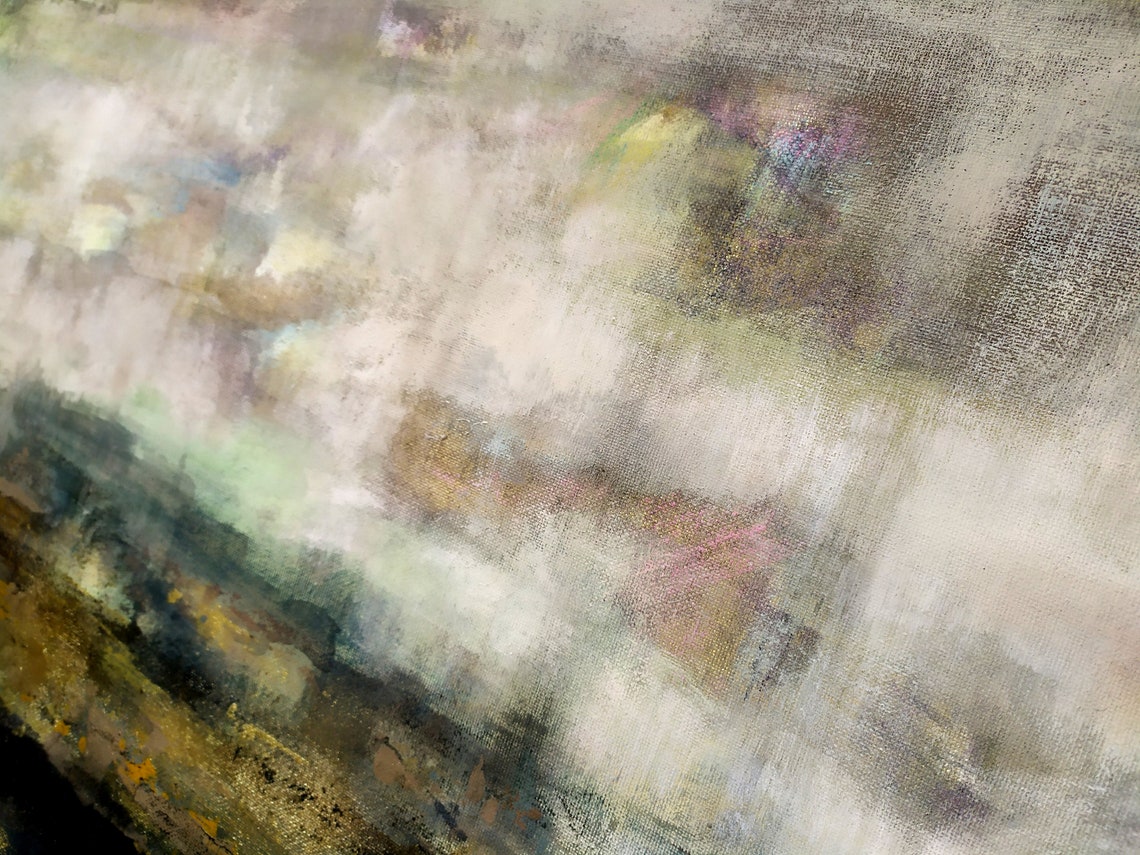 Two Piece Artwork Scenery Paintings Set of 2 Abstract - Etsy